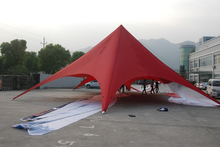 Tradeshow Full Color Star Tent - Favoshow