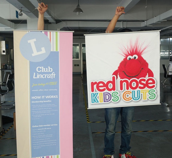 Hard Satin Fabric Banner - Favoshow